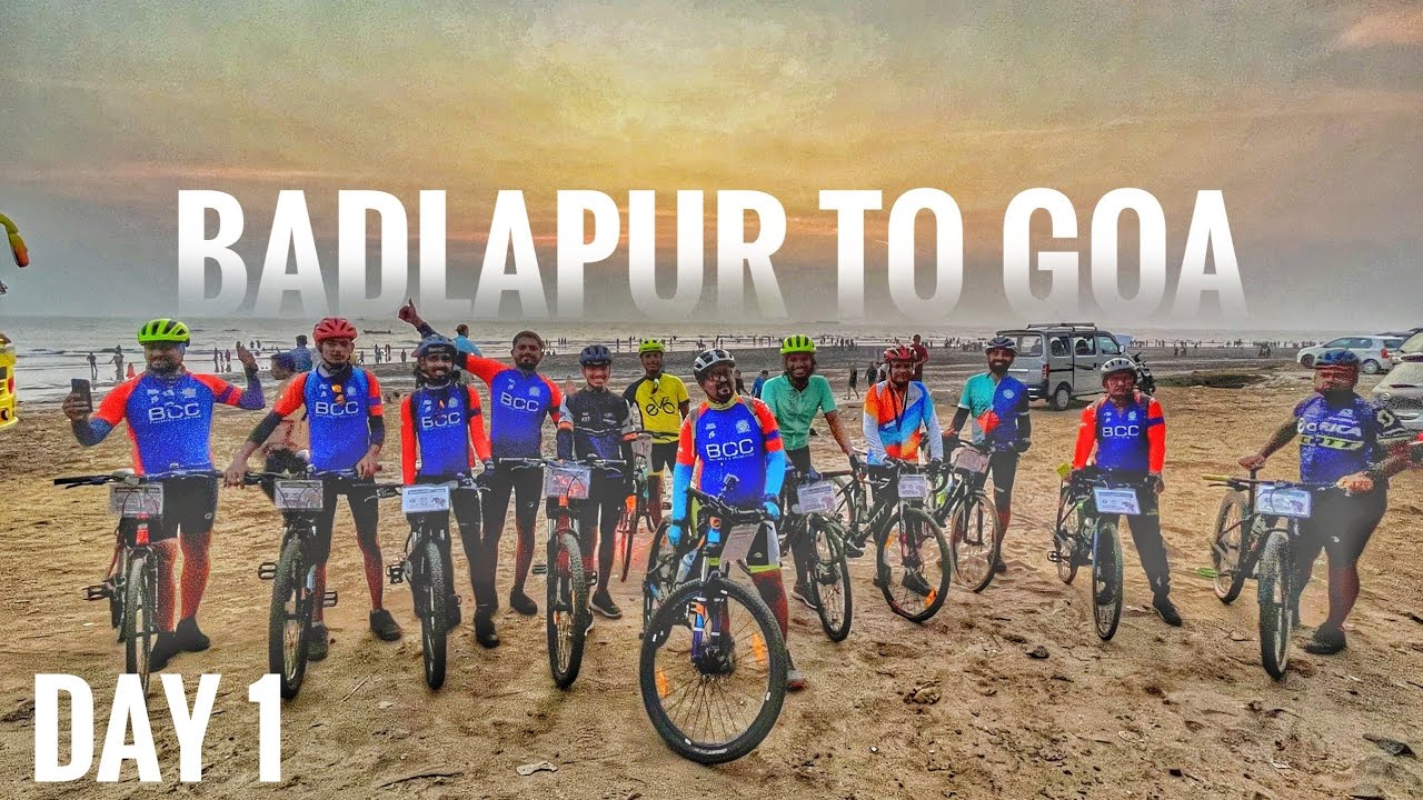 Mumbai ( Badlapur) to Goa Cycling Day-1|Mumbai to Goa Costal Route ...