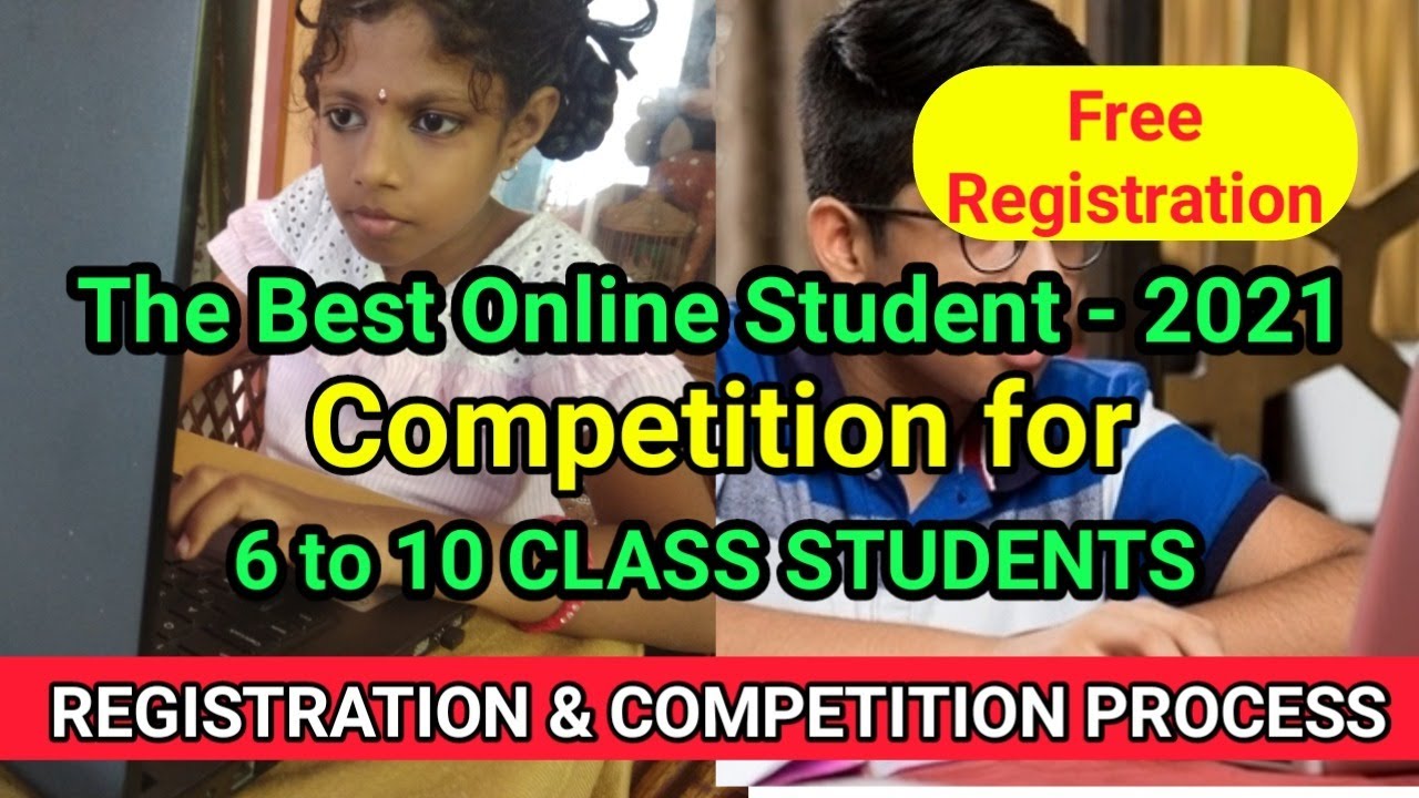 The Best Online Student - 2021 competition Full Details - YouTube