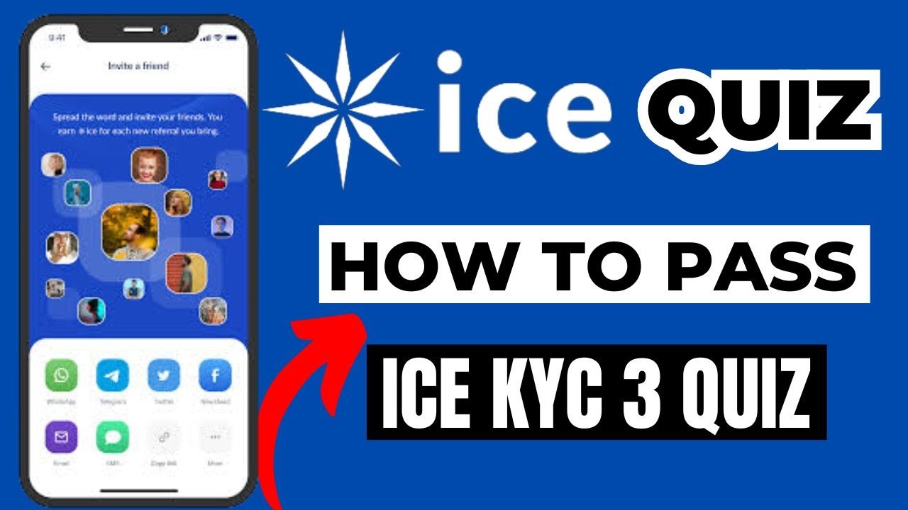 Ice Network Quiz || How To Pass Ice Network Quiz || Ice Coin 2nd ...