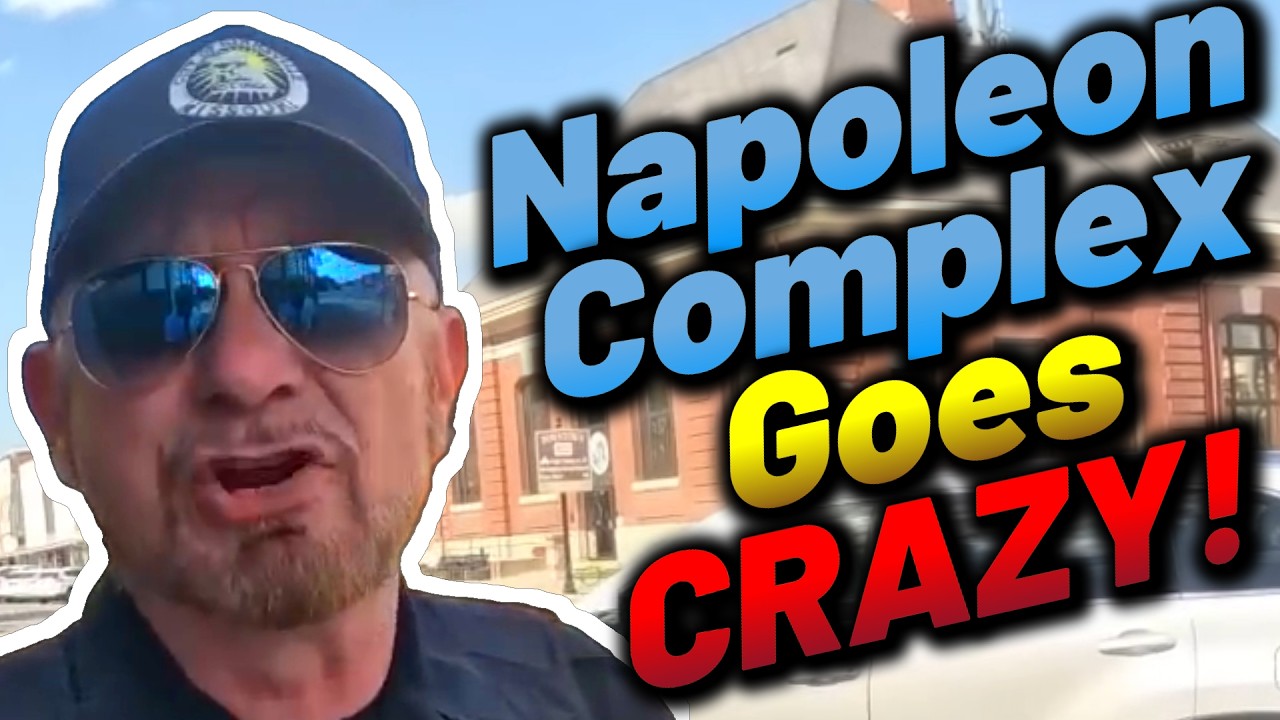 Mini Tyrant DOESN'T CARE! Unlawful Arrest! First Amendment Audit - YouTube