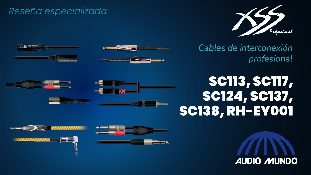 Cables de interconexión profesional marca XSS modelos SC113-15.2m ...