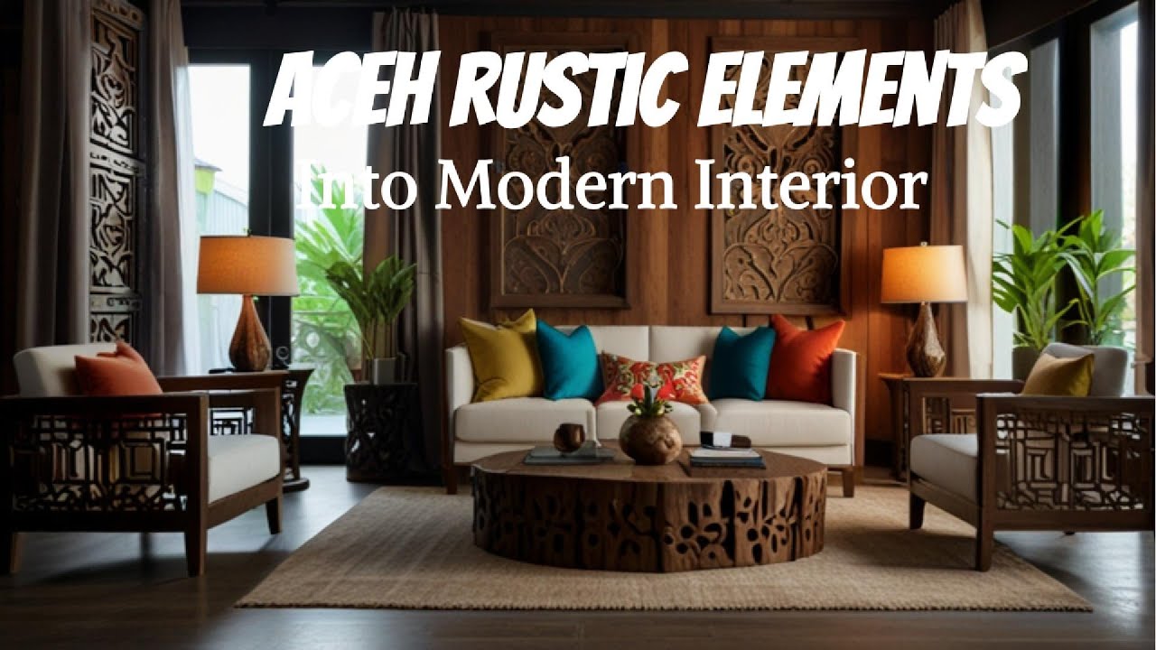 Transforming your home by incorporating Aceh Rustic Elements into ...