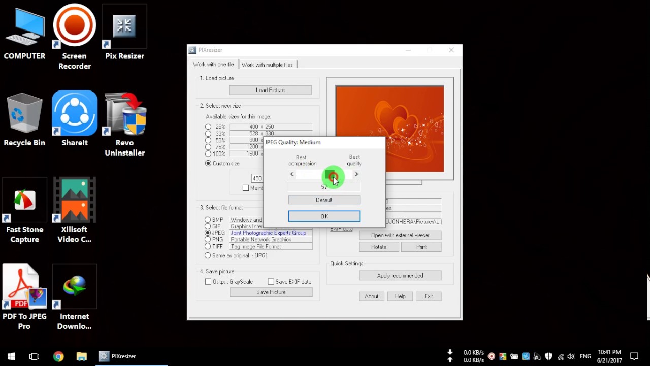 How To Resize Any Image With PixResizer - YouTube