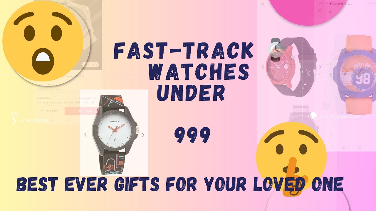 Unique Style Fast-Track Watches⌚ Perfect Gift 🎁 For your Loved ones ...