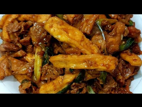 Babi Tahu Kecap | Dicoba, langsung Auto CINLOK | Pork With Tofu Chinese ...