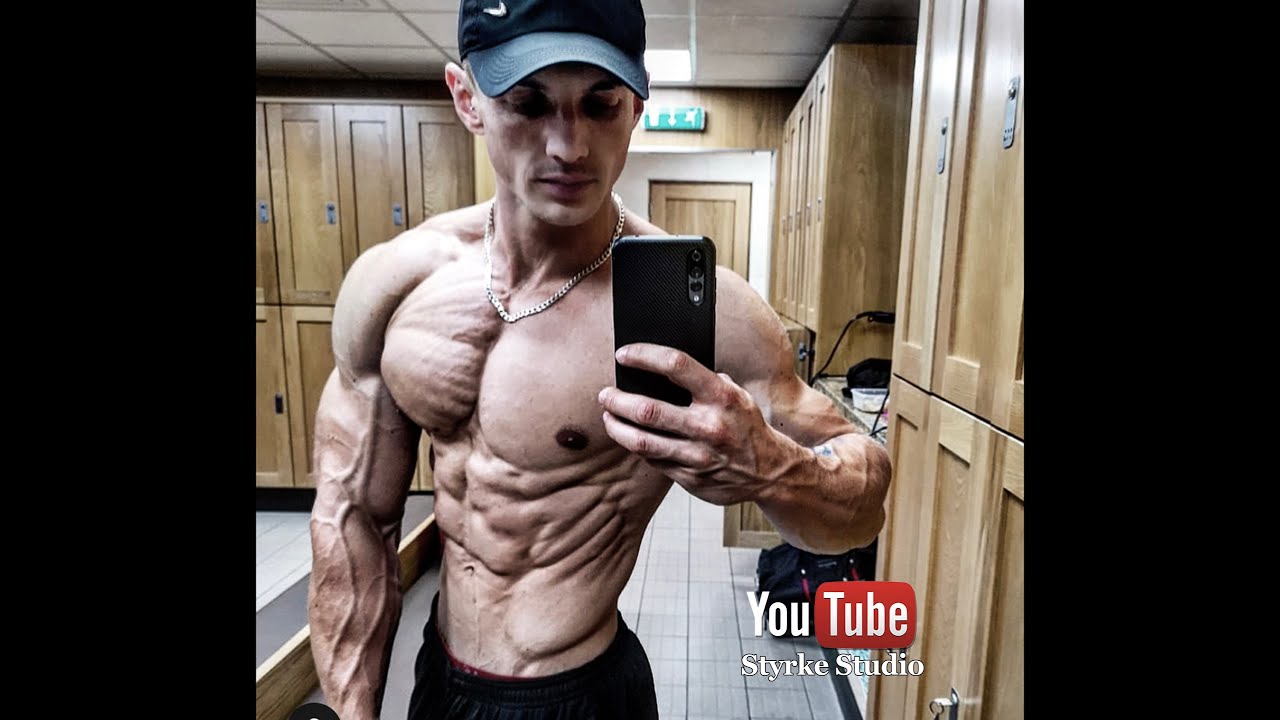 Fitness Muscle Model Huge Chest Pump Workout Ben Crowhurst Styrke