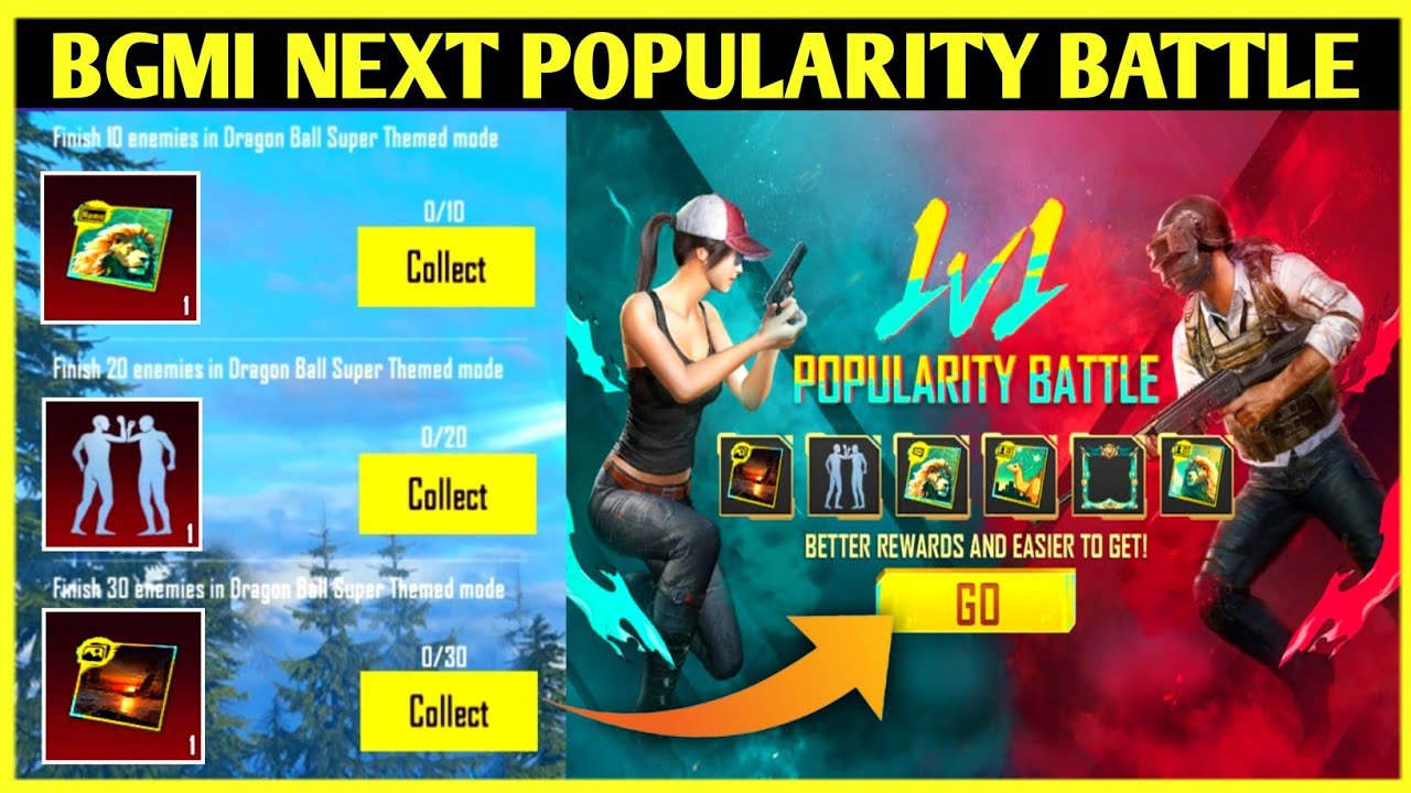 BGMI NEXT POPULARITY BATTLE EVENT😍 | GET PERMANENT MYTHIC PARTNER POSE ...