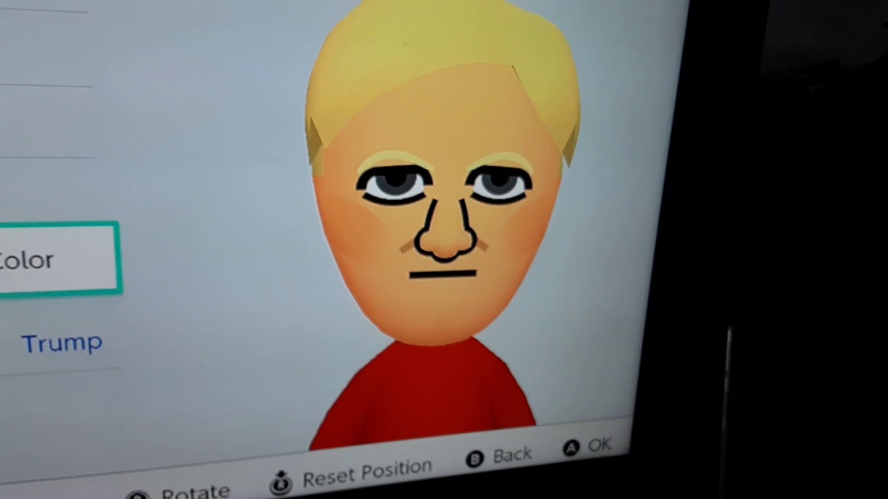 DIY Trump Mii - YouTube