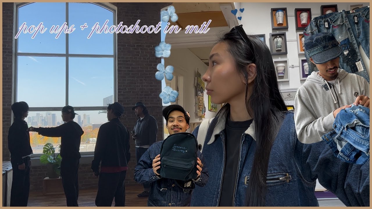 what it’s like to have a creative bf! (pop ups+photoshoot) - YouTube
