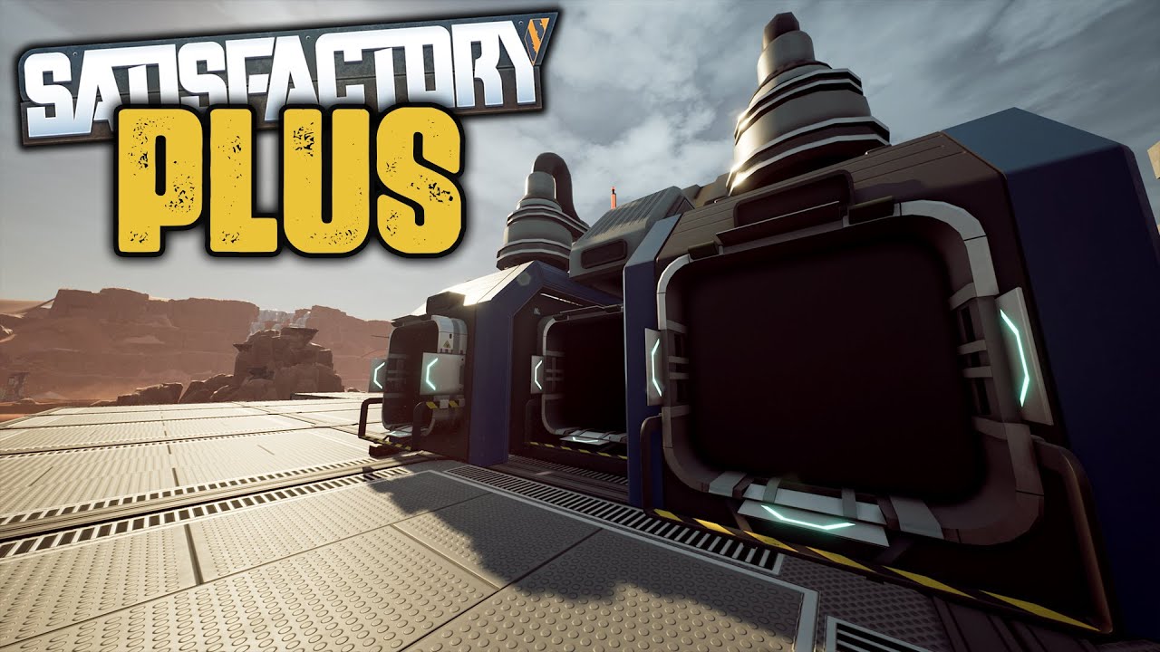 Our Satisfactory starter base is going to be HUGE! - YouTube