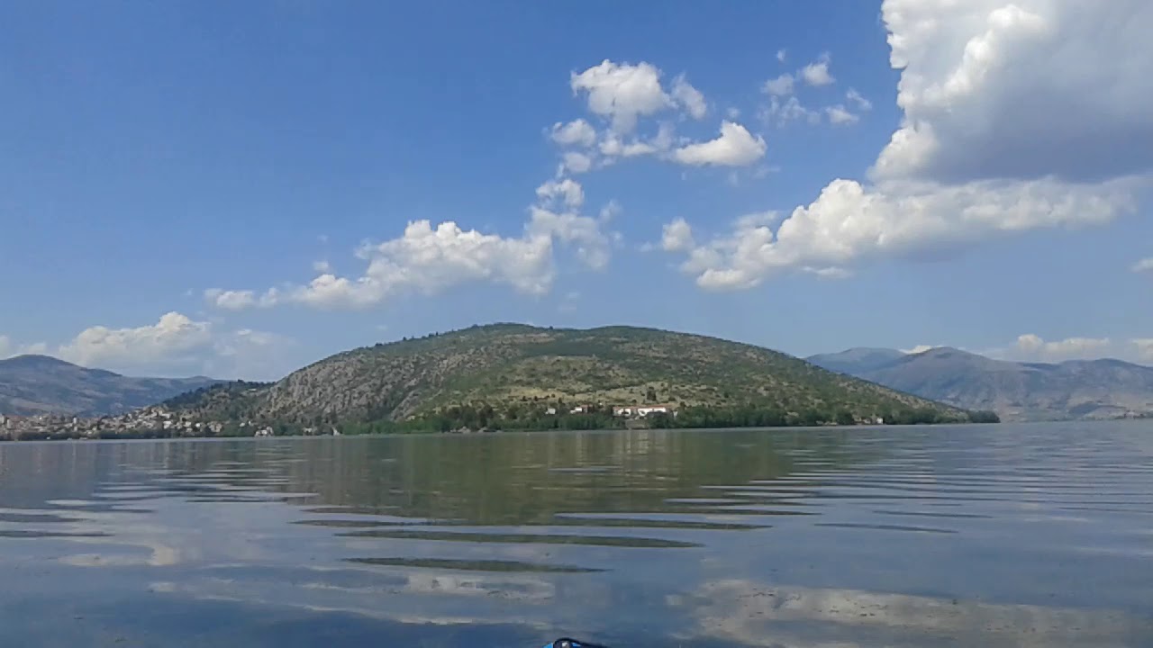 Λίμνη Καστοριάς μέσα από το καγιάκ -Ευτροφισμός - YouTube