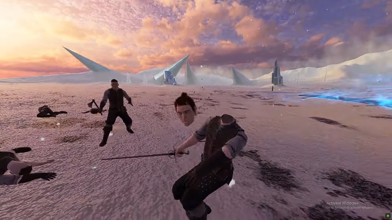 SAKE SAMURAI IN THE SNOW - YouTube