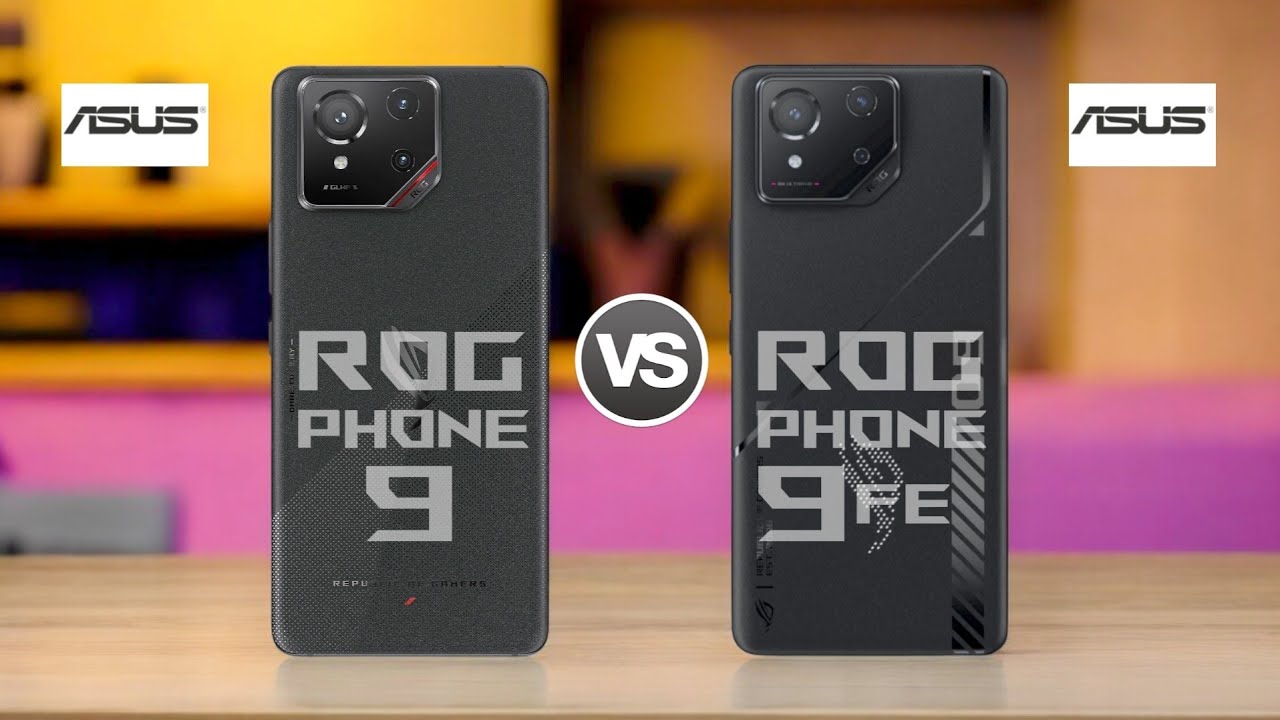 Asus Rog Phone 9 5G Vs Asus Rog Phone 9 FE 5G - YouTube
