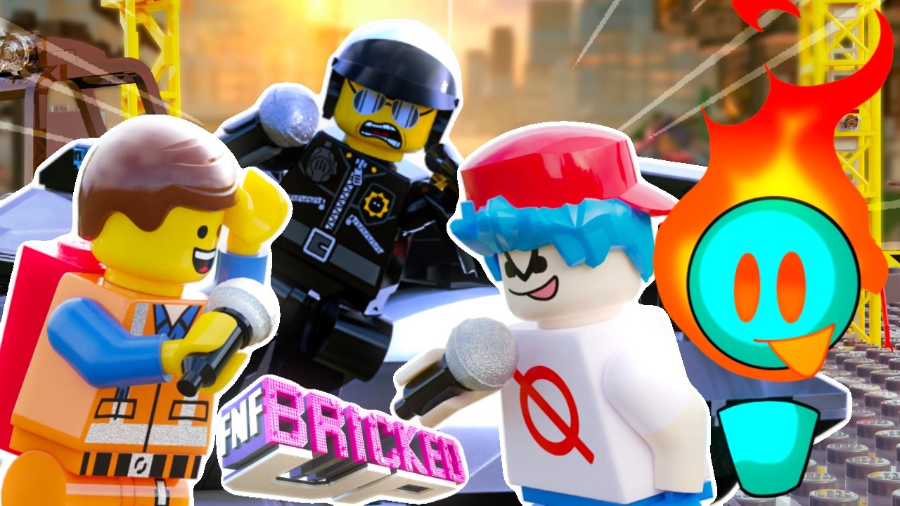 Everything In This Mod Is AWESOME!!! FNF Bricked Up (Lego Movie FNF Mod ...