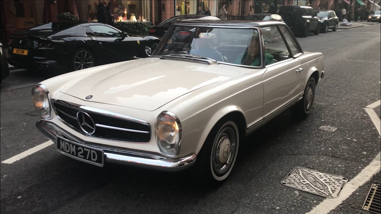 Classic Mercedes 230SL Spotted In Wealthy Neighbourhood Of Mayfair ...