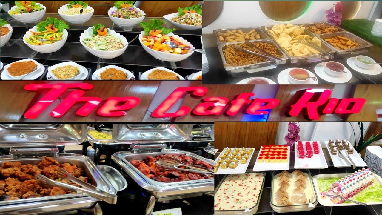 Buffet dinner 650.Tk The cafe Rio Uttara - YouTube
