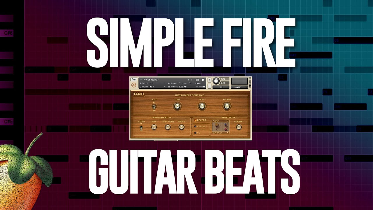 How To Make Simple (FIRE) Guitar Beats - YouTube