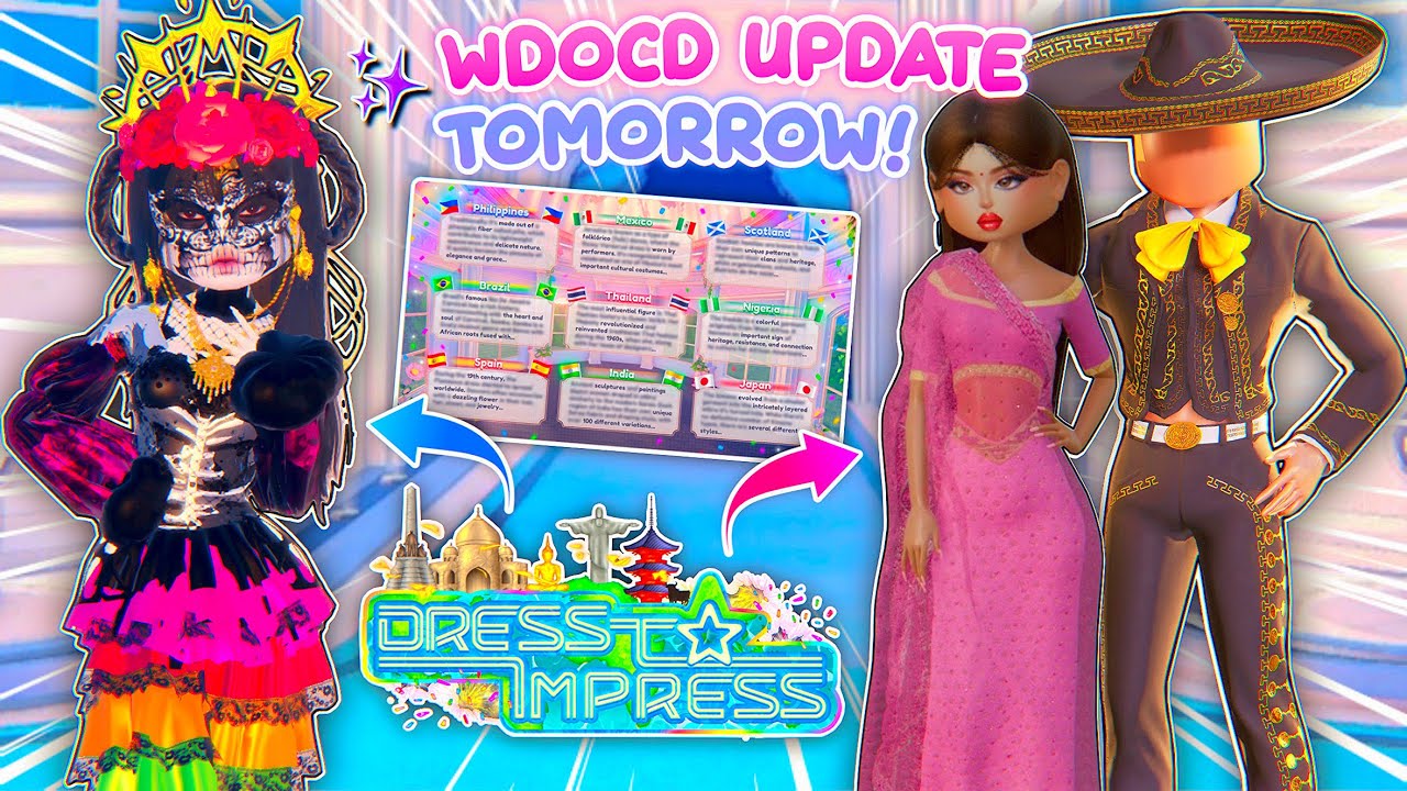 *EVERYTHING* COMING TOMORROW IN DRESS TO IMPRESS WORLD DAY OF CULTURAL ...
