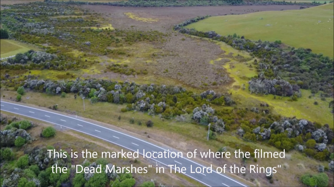 "Dead Marshes" of New Zealand by DJI Mavic Pro - YouTube