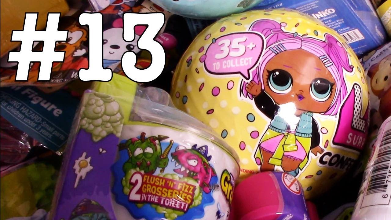 ASMR Random Blind Bag Giant Toy Box Episode #13 - YouTube