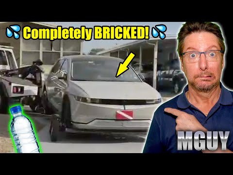 ASTRONOMICAL EV repair bill for spilling a WATER BOTTLE! | MGUY Australia