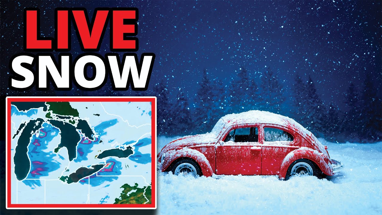 SNOW Coverage - 30 + Inches Of Lake Effect Snow Possible - New York and ...