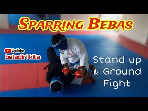Sparring Bebas Stand up & Ground Fight @beladirikita - YouTube