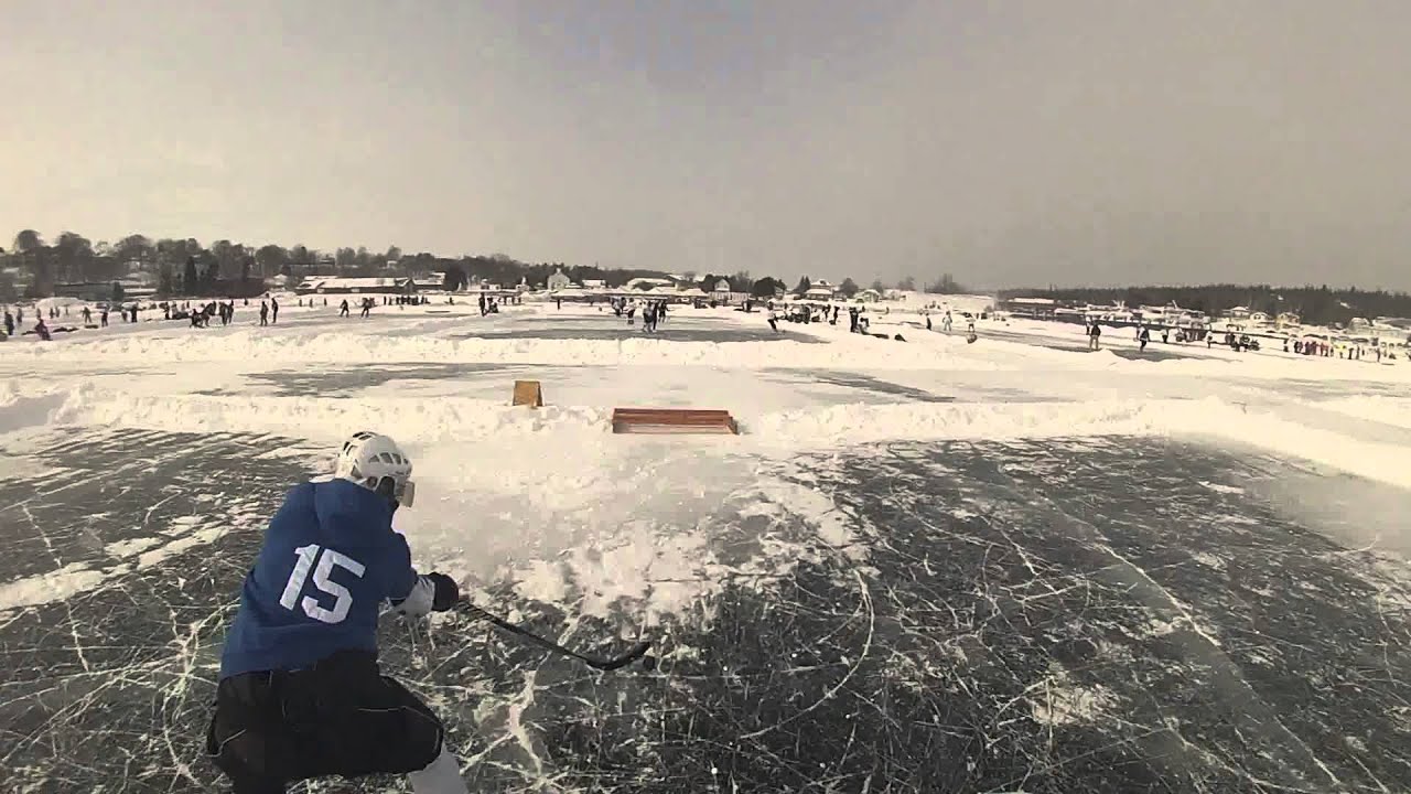 2015 Labatt Blue U.P. Pond Hockey Championship - YouTube