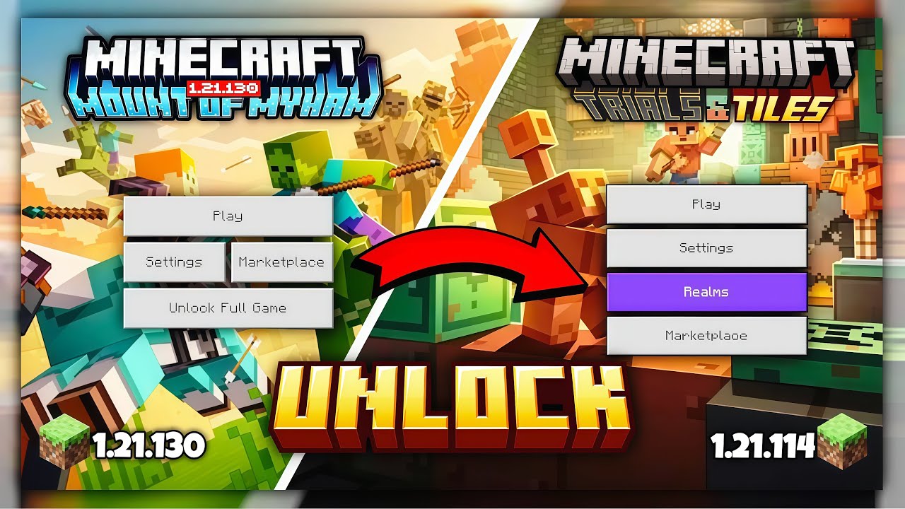 CÁCH UNLOCK MINECRAFT BEDROCK CHI TIẾT DÀNH CHO WIN 10,11 ĐƠN GIẢN |HOW ...