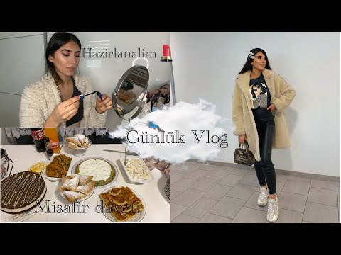 Misafir daveti ☕️ | Birlikte hazirlanalim 🙆🏽‍♀️ - Günlük Vlog 14