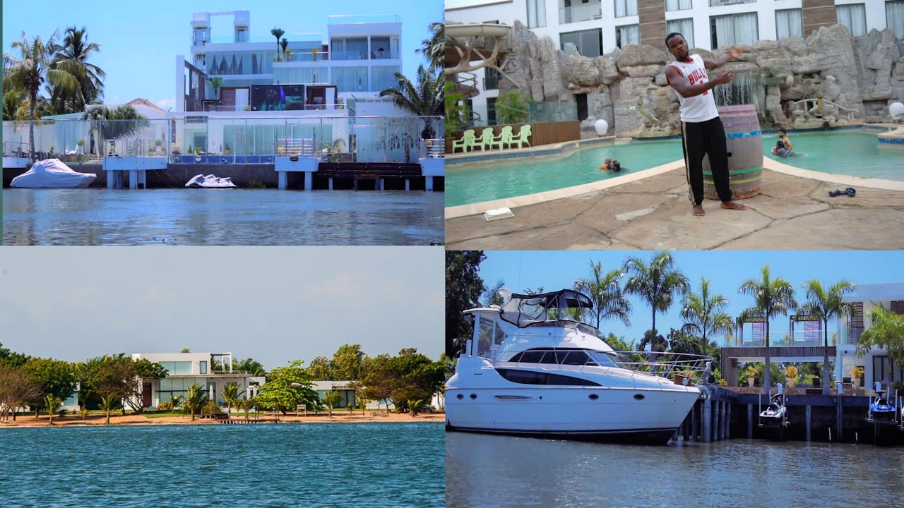 "Our Visit to Dede Ayew and McDan's Luxurious House in Ada - YouTube
