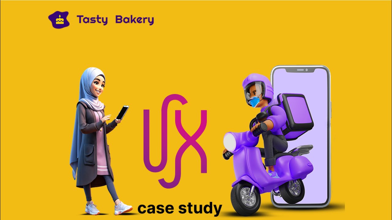 the first project in Figma Tasty bakery app design - YouTube