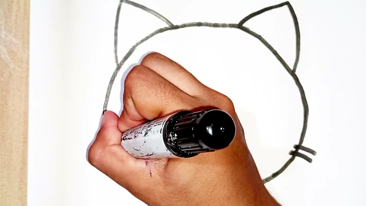 How to draw a Cat Step by Step - CÓMO DIBUJAR UN GATITO FACIL KAWAII ...