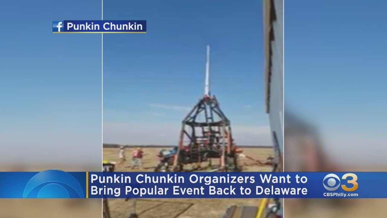 Punkin Chunkin Organizers Want To Bring Event Back To Delaware - YouTube
