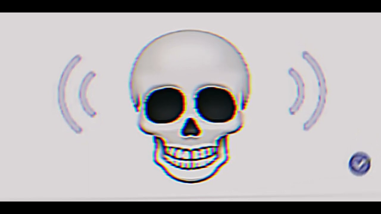 Skull soundmoji Smoke - Cowbell cult 720p 30fps #skull # meme - YouTube
