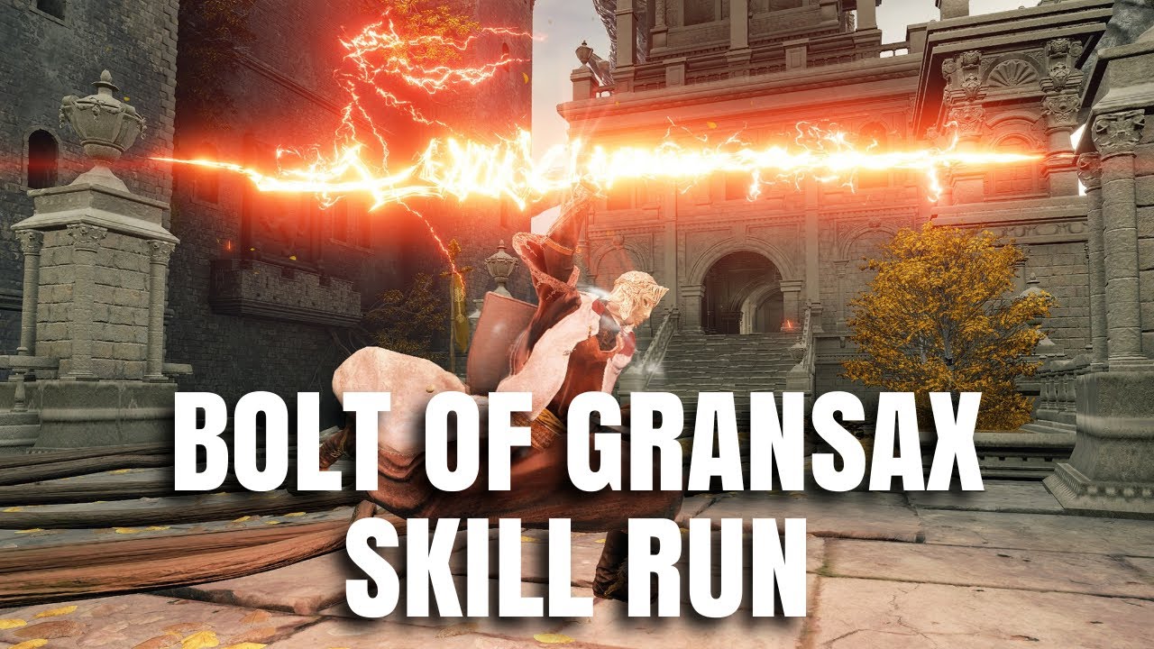 Bolt of Gransax Skill Only Run. Elden Ring- YOUWY VODS - YouTube