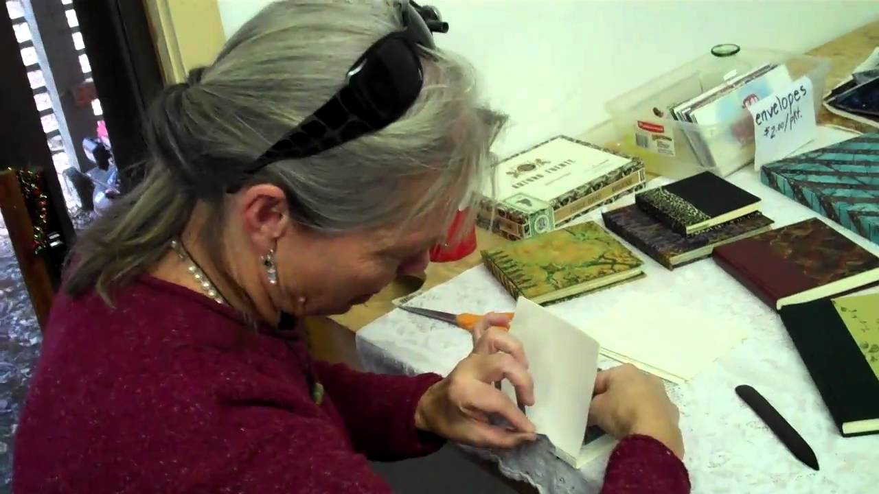 Judith Beers - Handmade Books - YouTube