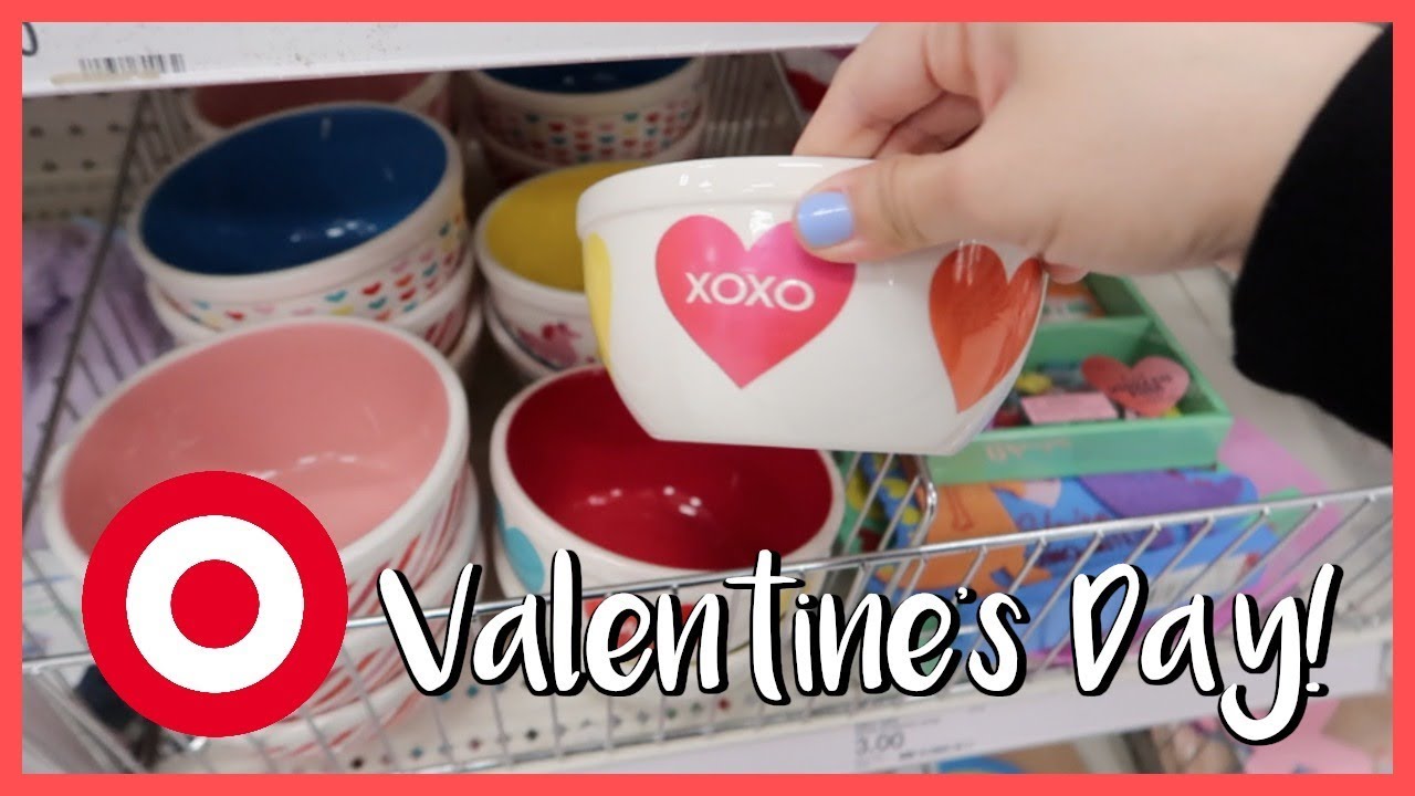 SHOP WITH ME | TARGET DOLLAR SPOT | VALENTINE'S DAY - YouTube