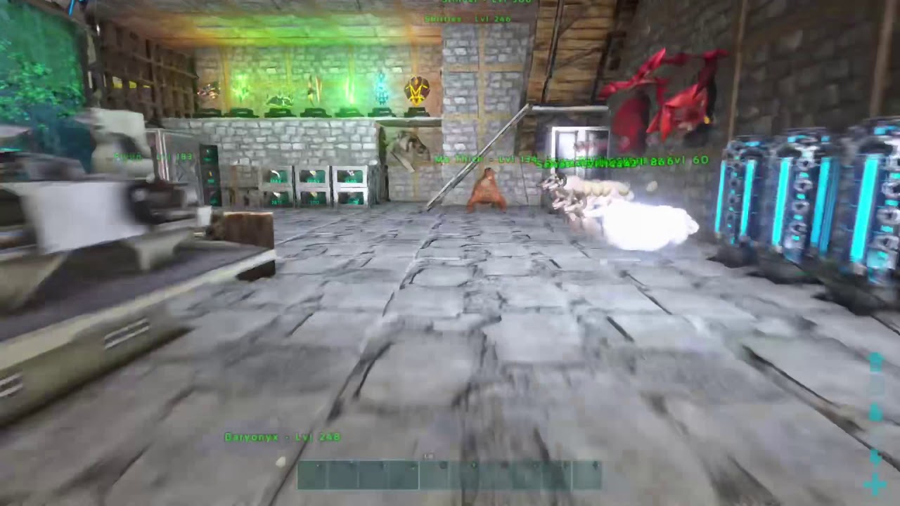 Dino stuck in Cryopod - YouTube