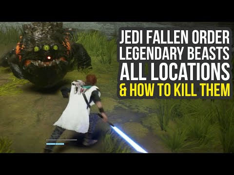 Star Wars Jedi Fallen Order Legendary Beasts Locations & How To Kill ...