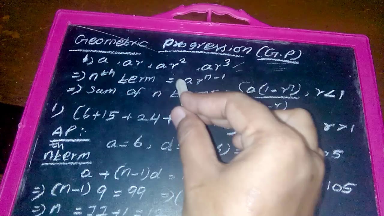 Aptitude-Numbers//Ap & Gp//Series formulas//All Government Exams ...