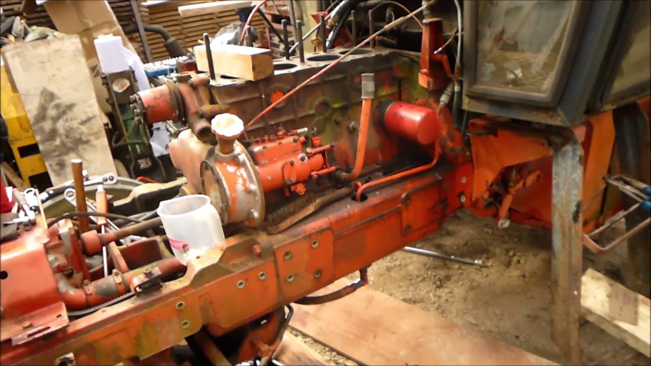 1982 David Brown 1490 restoration part 2 - YouTube