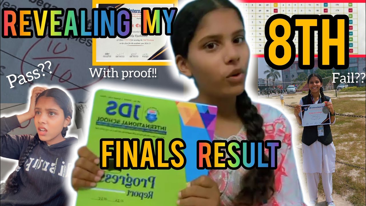 *Revealing my 8th finals result!!😱 || How many percentage did I score in my finals||*Mistakes I ...