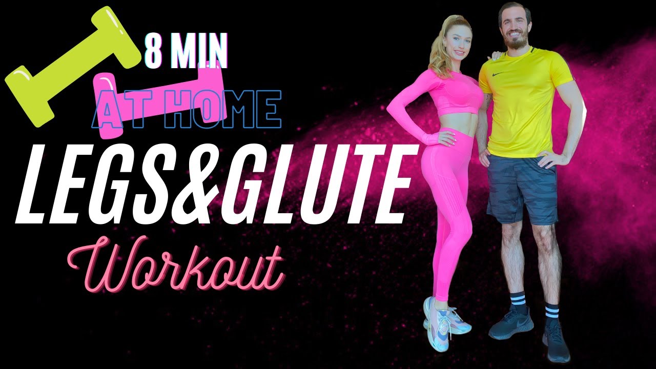 8 min Legs & Bubble Butt Workout | 8 Dakikada İnce Bacaklar ve Yuvarlak ...