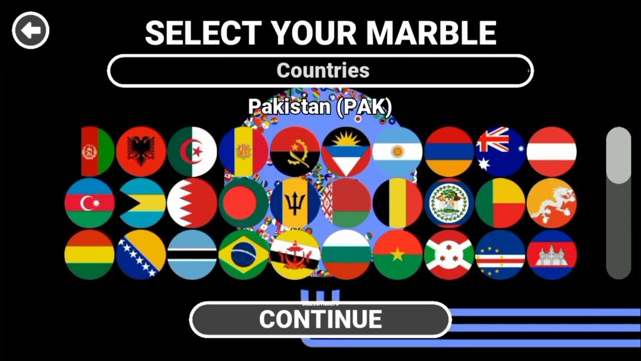 197 Countries Elimination Marble Race In Algodoo - Countries Marble Race - Android Gameplay ...