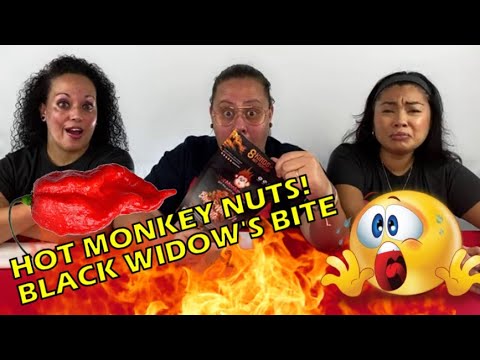 HOT MONKEY NUTS TASTE TEST! | SPICY REVIEW - YouTube