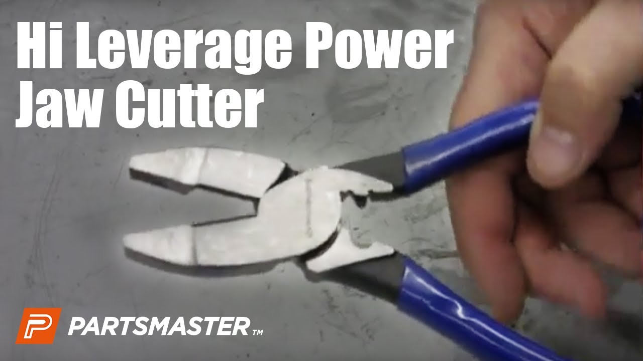 Hi Leverage Power Jaw Cutter by Partsmaster - YouTube