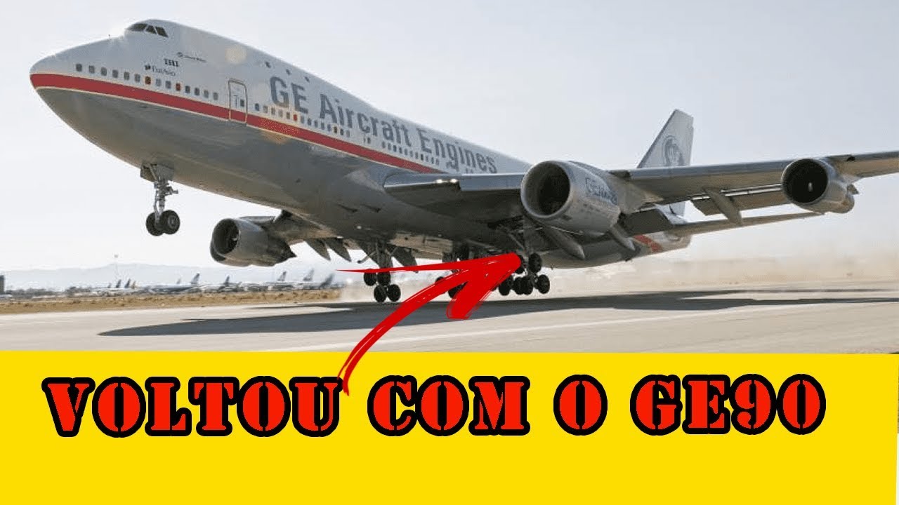 BOEING 747 VOLTA A SER PRODUZIDO COM O GE90? - YouTube