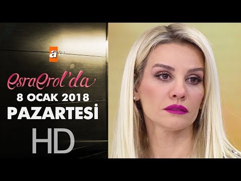 Esra Erol'da 8 Ocak 2018 Pazartesi - 521. bölüm