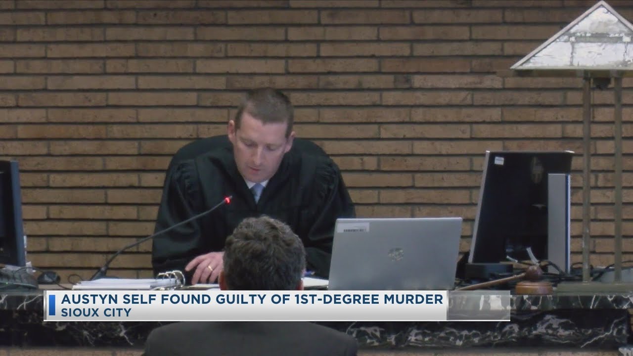 Austyn Self Found Guilty Of 1st-Degree Murder - YouTube